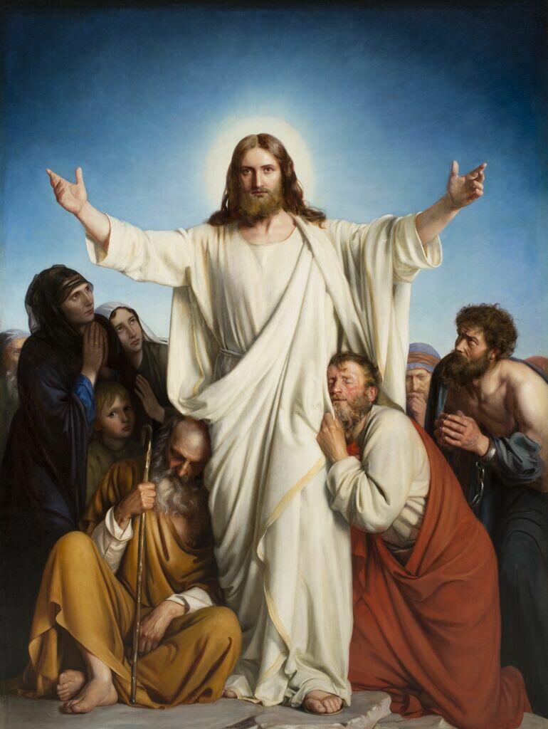 Christus Consolator By Carl Bloch